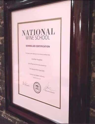 Reissued Certificate (Level Three) - Wine School of Philadelphia